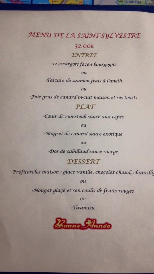 Menu at Le Lodge restaurant, Nice, 14 Rue Halévy