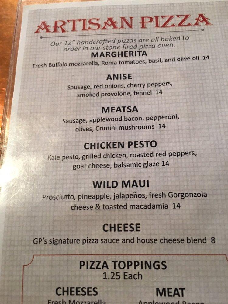 Menu at Purdy's pub & bar, Sumner, 64th St E