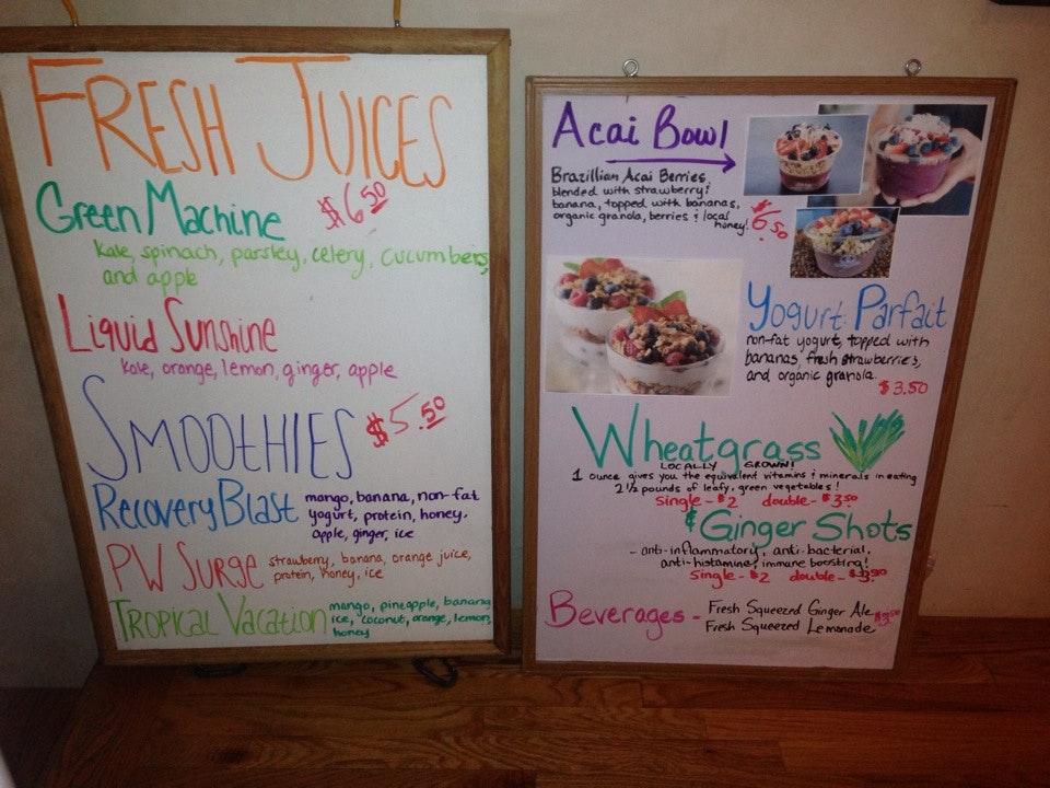 Menu at Curbside Cuisine, Albuquerque