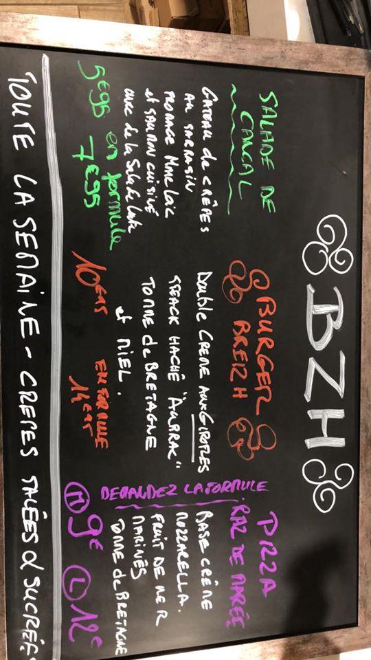 Menu at Chez JOE Pizza&Burger restaurant, Lunel