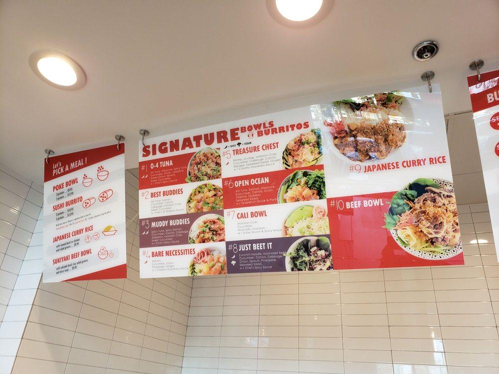 Menu at Poki Cat - Poke and Salad restaurant, Corona, 420 N Main St Ste 110