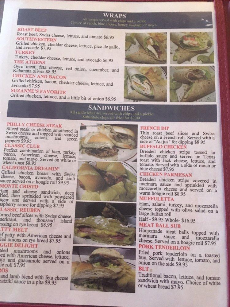 Menu at Bay B Boomers Bar & Grill, Laguna Vista