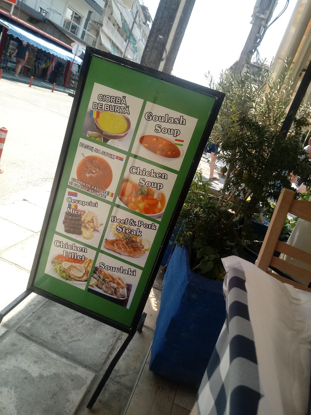 Menu at Golden Chicken, Paralia