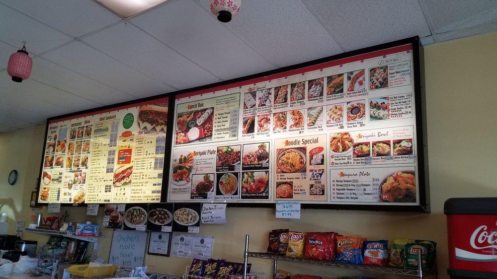 Menu at Lunch Box restaurant, Anaheim, S Raymond Ave L