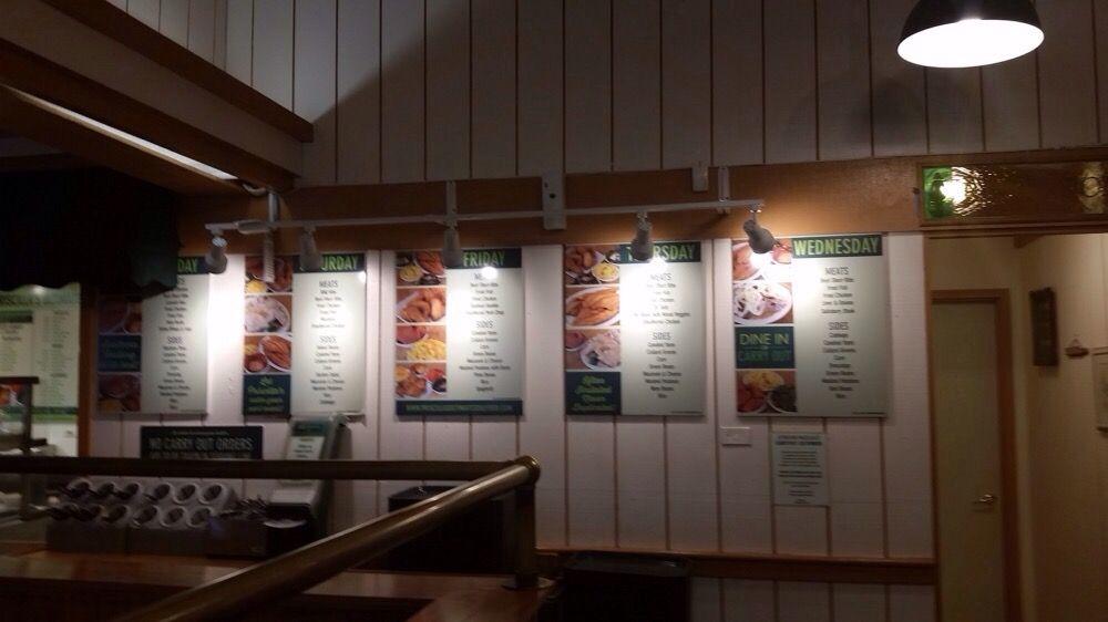 Menu at Priscilla's Ultimate Soul Food cafe, Hillside