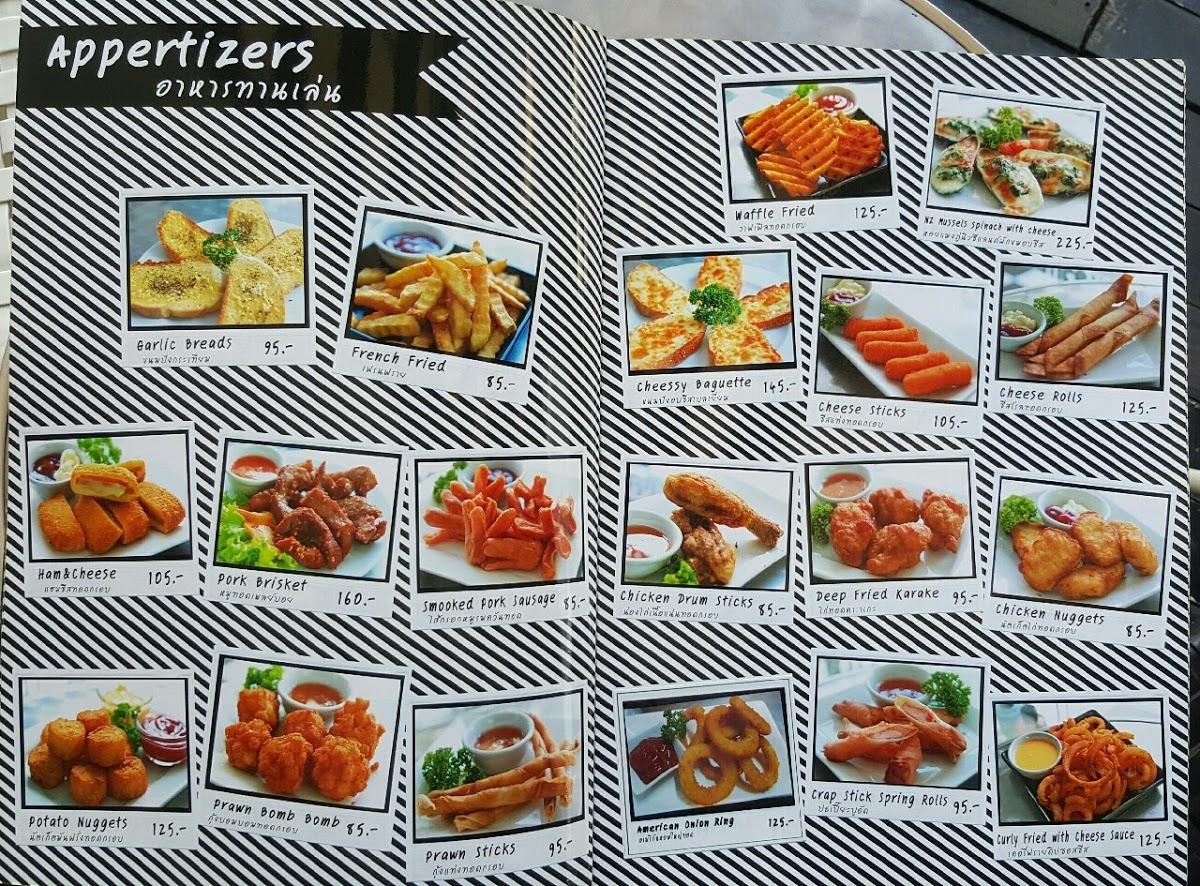 Menu at BLACKJACK caffe No.1 cafe, Bangkok, 19/281 Soi Ekkachai 132 ...