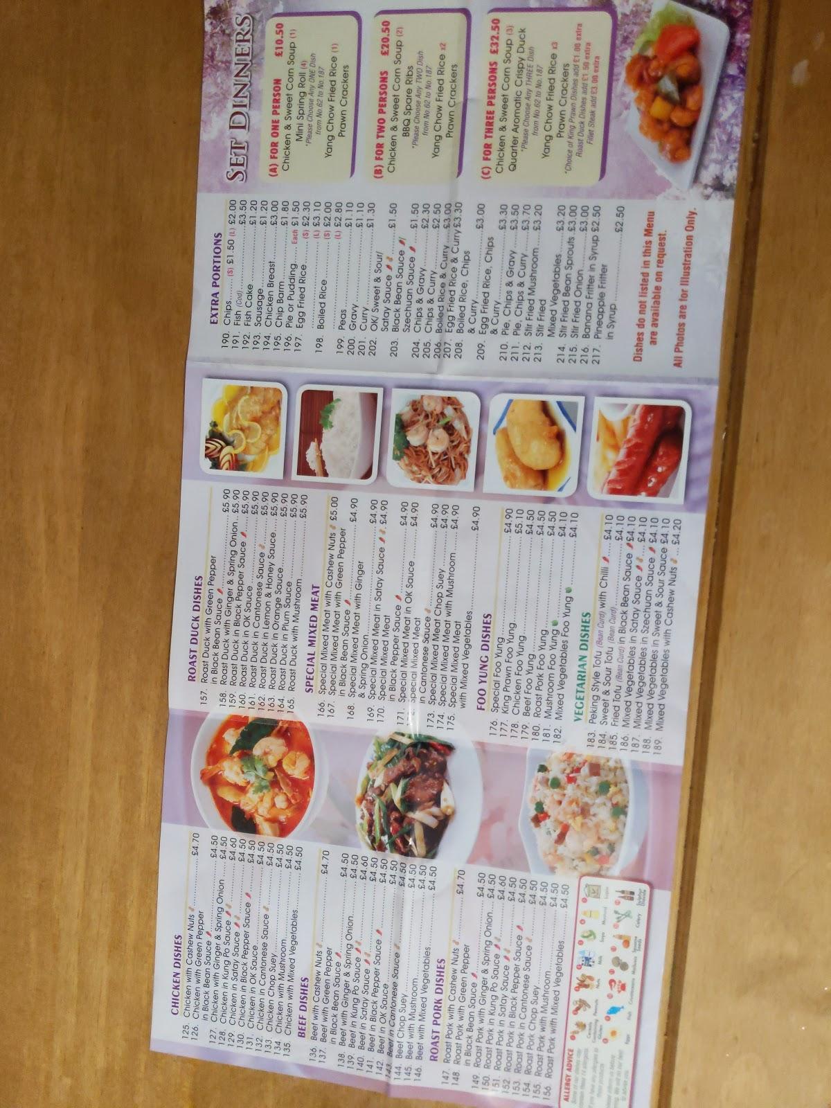 Wing Lee, Stockport - Restaurant menu, prices and reviews