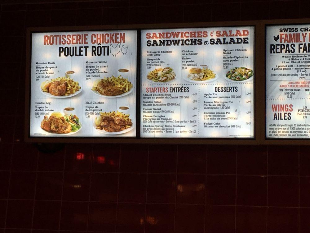Menu at Red Rocket restaurant, Mississauga, 6301 Silver Dart Dr