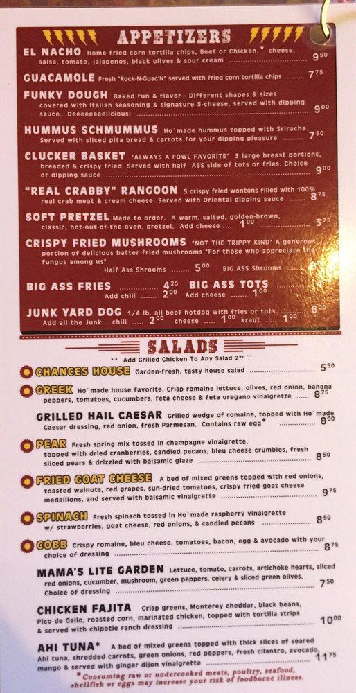 Menu at Grinders pizza pizzeria, Kansas City, 415 E 18th St