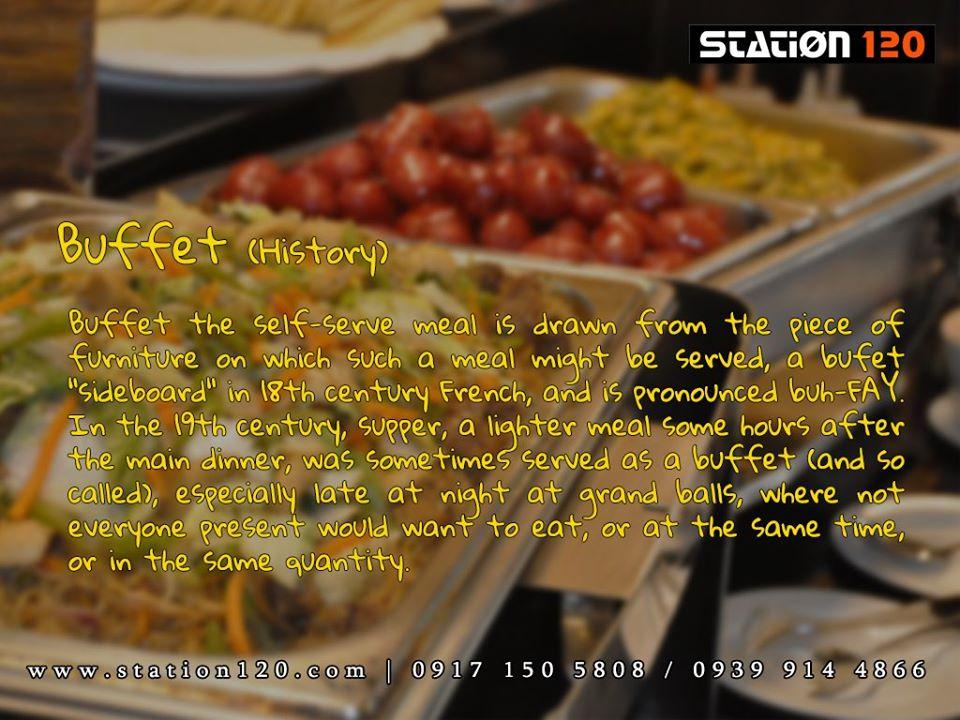Menu at Station 120 Bonifacio Branch restaurant, Baguio