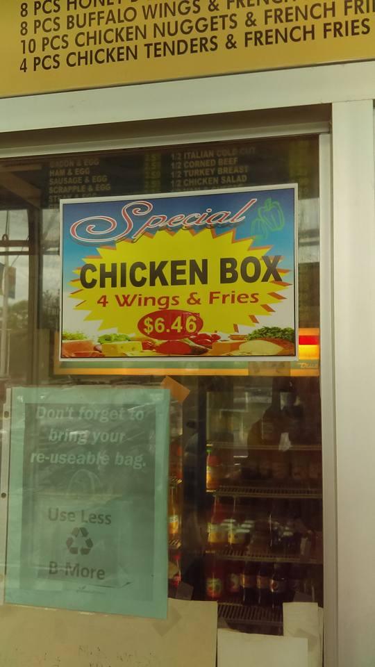 Alameda Carryout in Baltimore - Restaurant menu and reviews