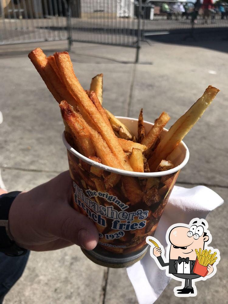 Thrasher's French Fries, 203 2nd St in Ocean City - Restaurant menu and ...