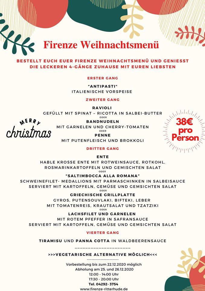 Speisekarte von Ristorante Firenze restaurant, Ritterhude