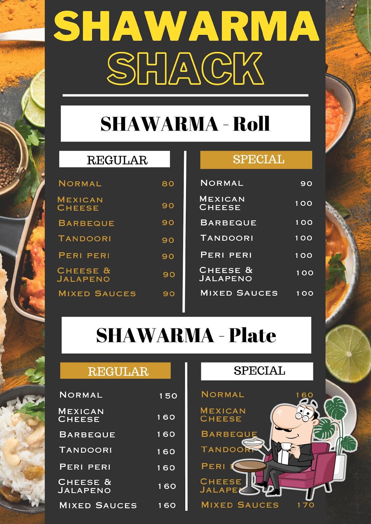 Shawarma shack, Chennai - Restaurant menu and reviews
