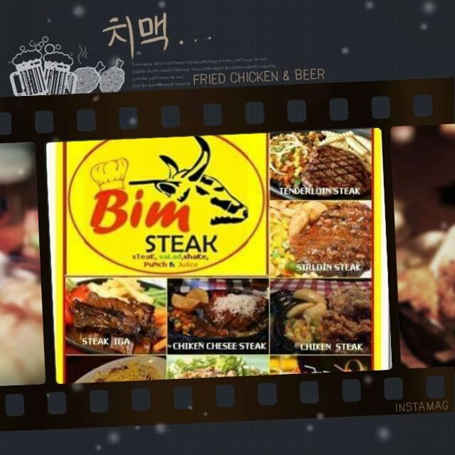 Menu at Bim Steak cafe, Jakarta
