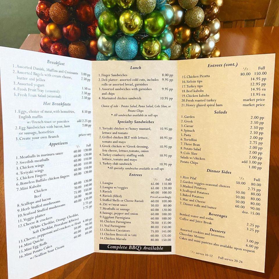 Menu at Club Car Cafe, Concord, 20 Commonwealth Ave