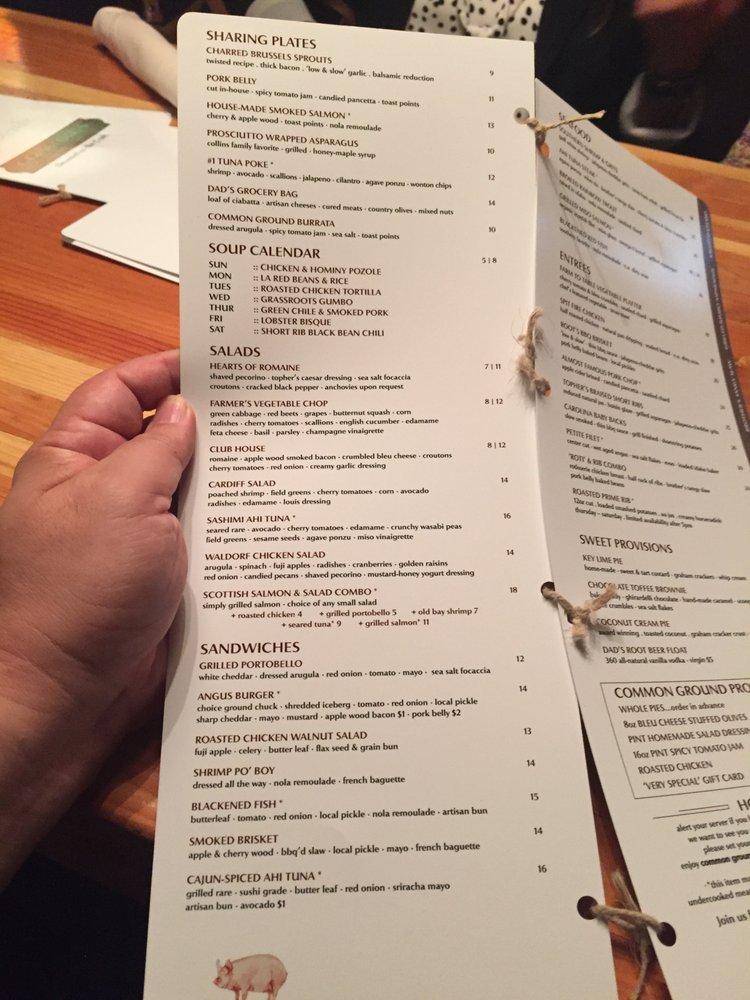 Menu at The Macintosh pub & bar, Phoenix, E Camelback Rd