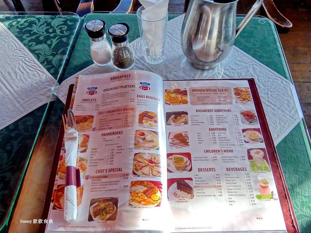 Menu at James Street Café & Grill, Burnaby