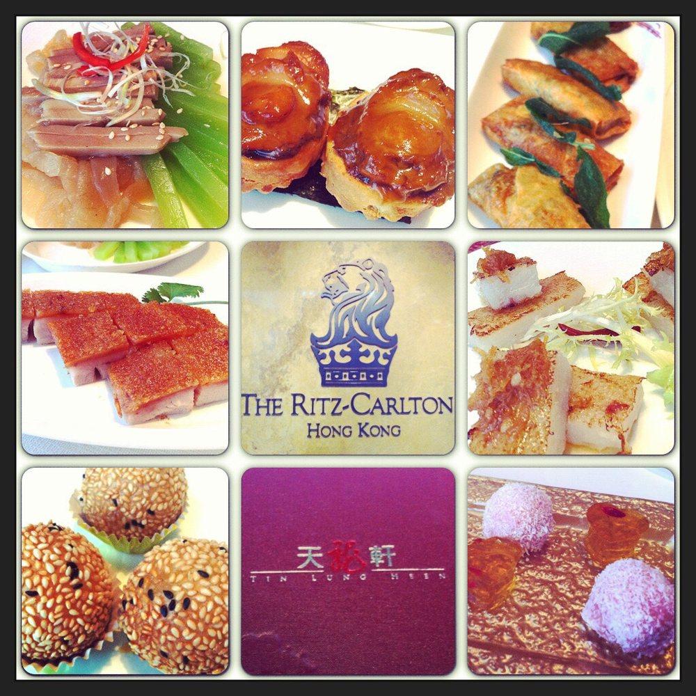 Menu at Tin Lung Heen restaurant, Hong Kong, International Commerce ...
