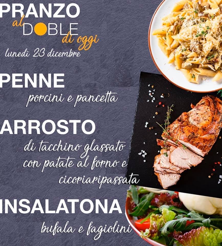 Menu da Doble Snack Bar, Camorino, Residenza