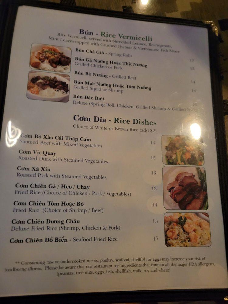 Menu at Asian Legend Vietnamese Cuisine restaurant, Lansdale, 844 W Main St