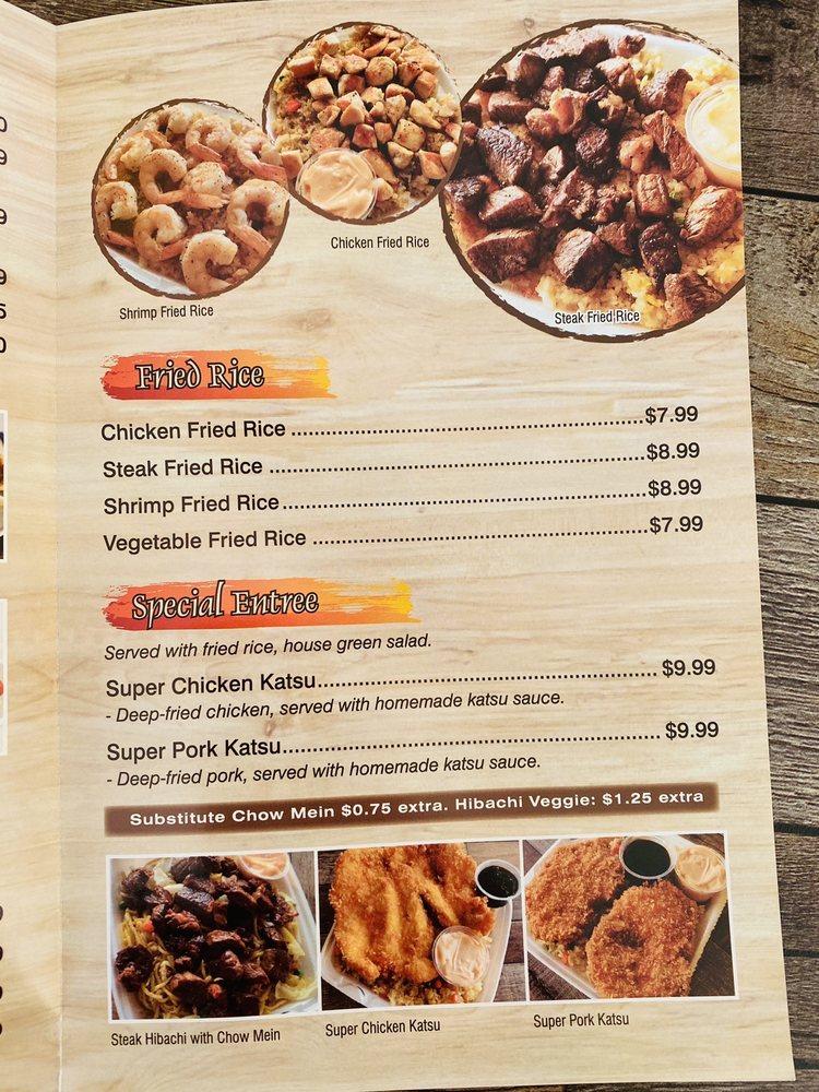 Menu at Sakura Grill BBQ, El Monte