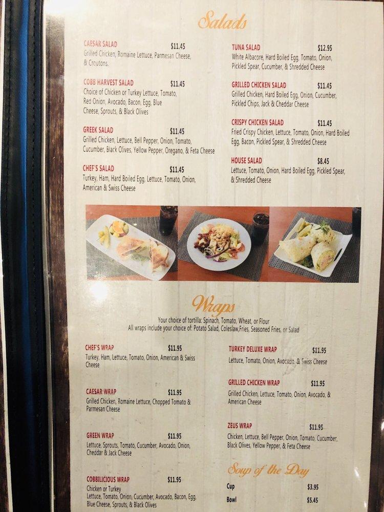 Menu at Franco's Flapjack Family Restaurant, Bonita