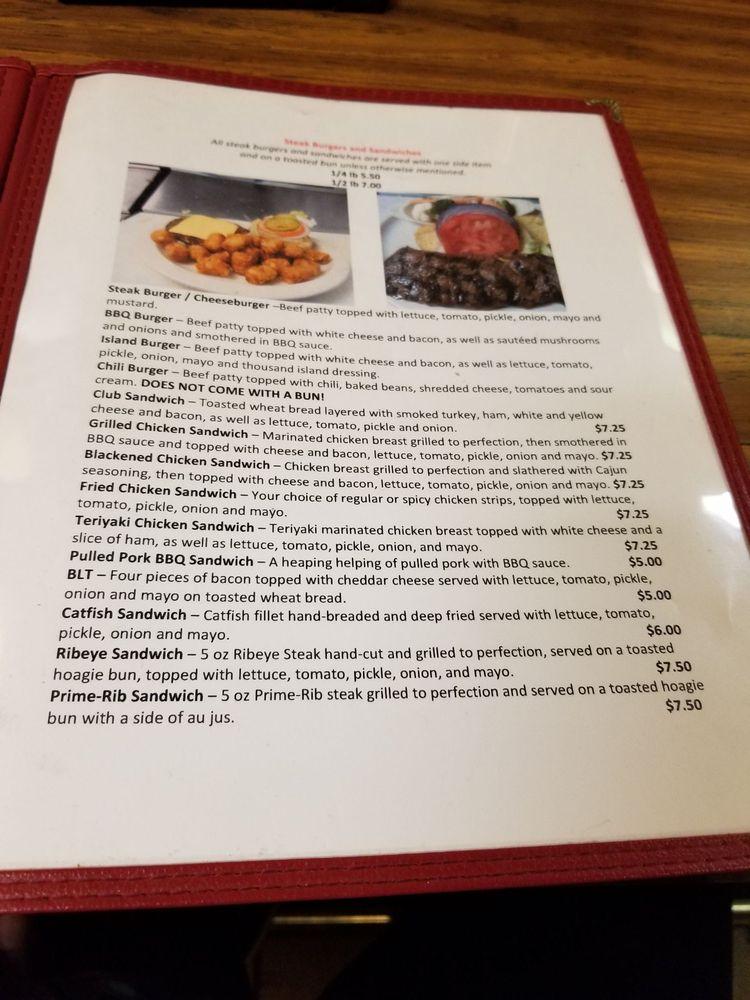 Menu at Franklin Steak House steakhouse, Franklin, Nashville Rd