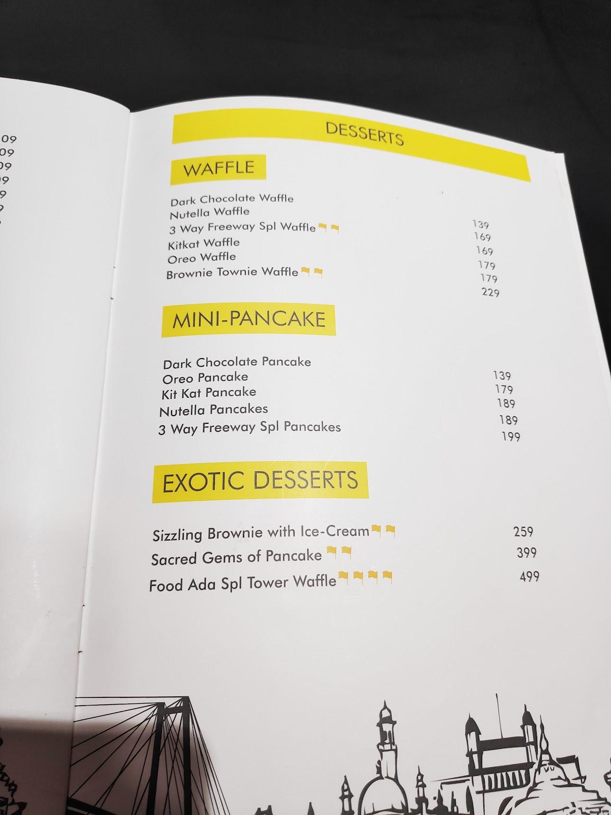 Menu at FOOD ADDA ( Amin Marg ), Rajkot, Kotecha Nagar Main Rd