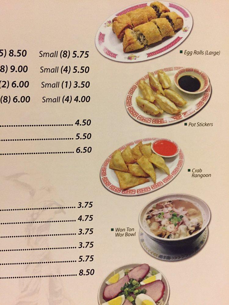 Menu at Canton Café restaurant, Caldwell