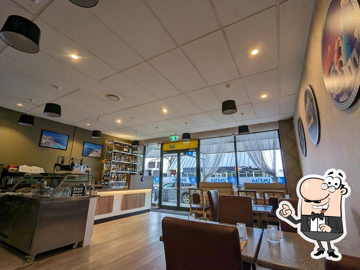 Spartan Greek cafe and restaurant, Christchurch - Restaurant menu ...