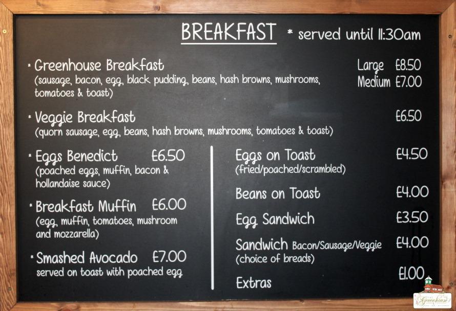 Menu at Tynemouth Park pub & bar, Tynemouth