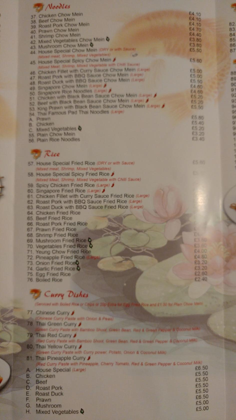 Menu at Wok This Way fast food, Southampton