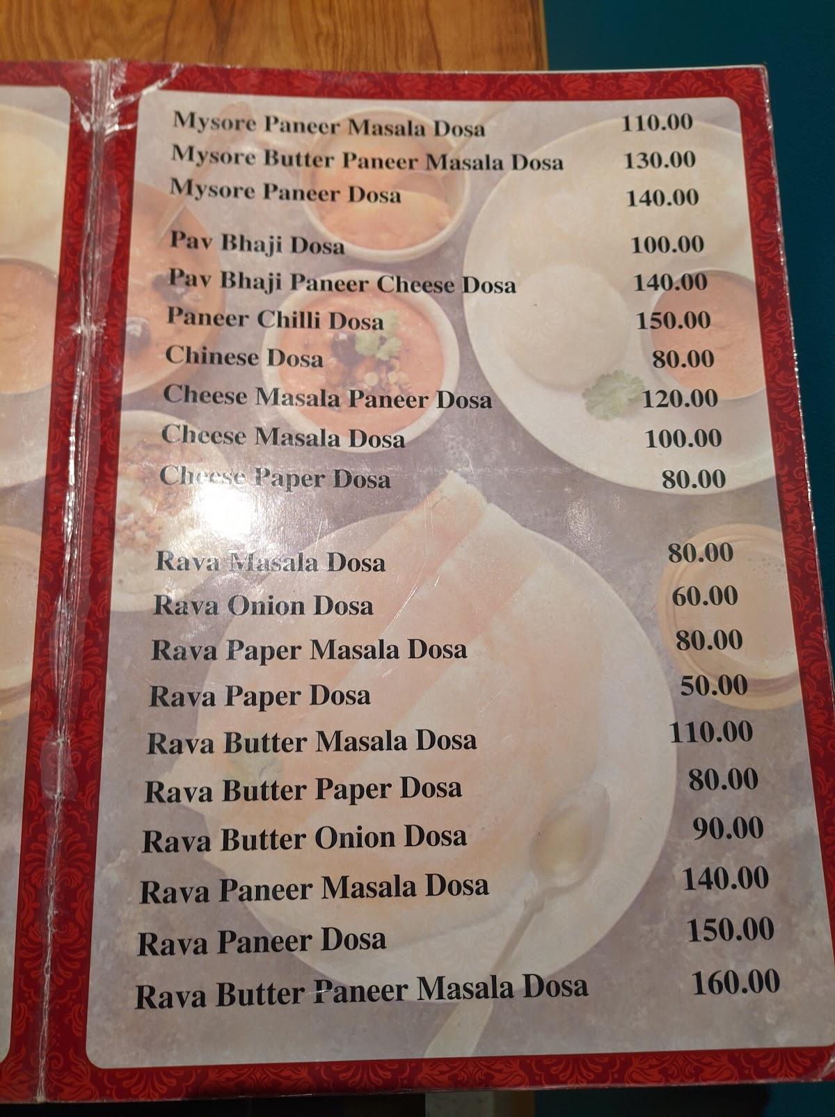 Menu at Shankar Restaurant and Bakers, Dumaria Ganj