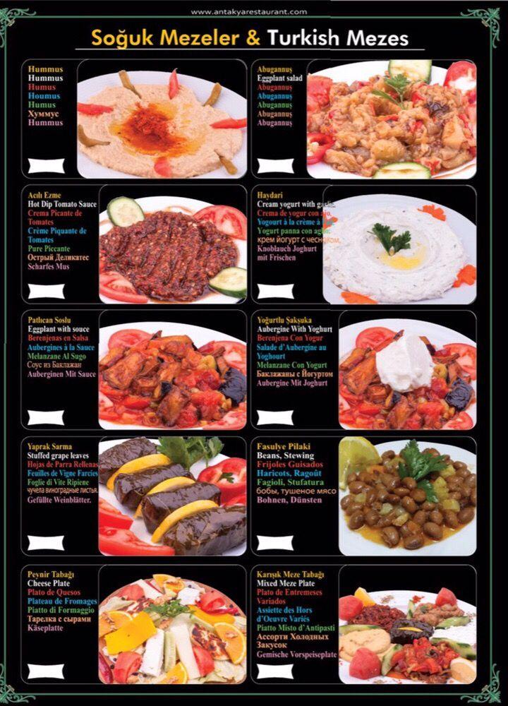 Menu at ANTAKYA RESTAURANT, Istanbul, Divani Ali Sk. No:12