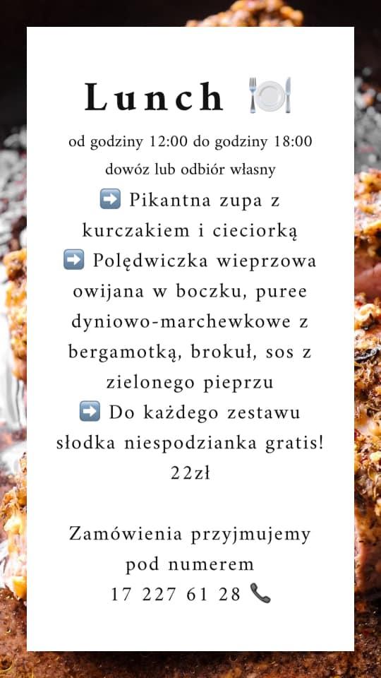 Menu at Manuka Restauracja i Pokoje restaurant, Mielec