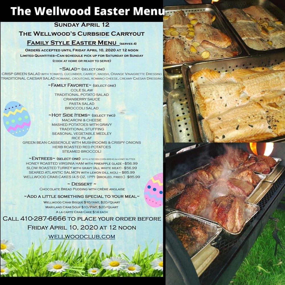Menu at The Wellwood Restaurant, Charlestown, 523 Water St