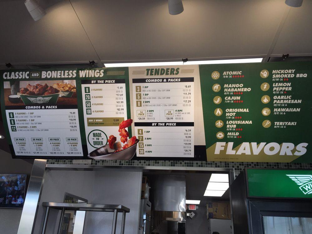 Menu at Wingstop restaurant, Austin, Research Blvd Ste 238