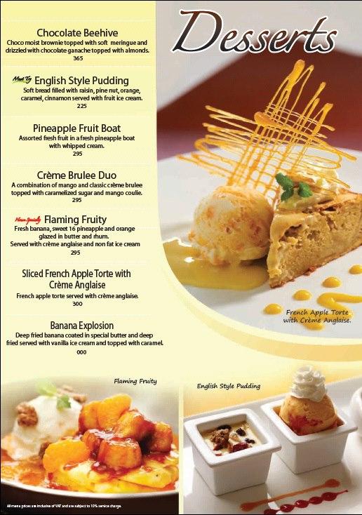 Menu at The Stock Market Cafe, Taguig, Quadrant B3