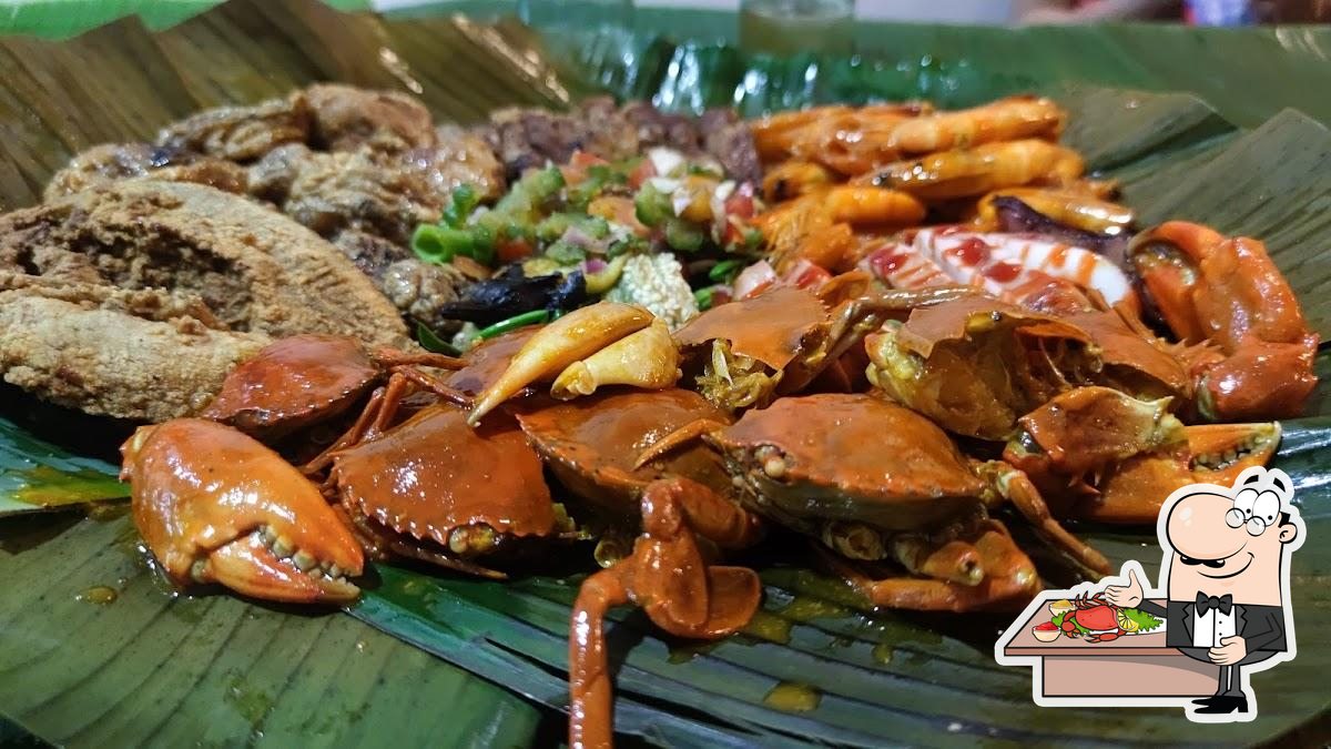 Camalig Kamayan Seafoods Grill Dampa Seaside Style restaurant, Apalit ...
