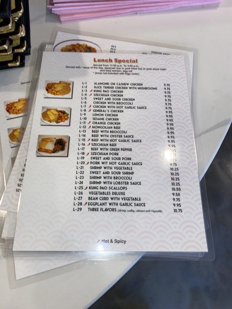 Menu at Silver Dragon Restaurant, Fair Oaks, Madison Ave