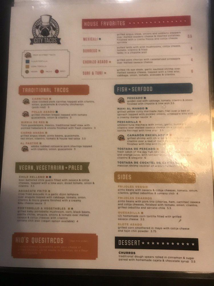 Menu at Mike Hess Brewing pub & bar, Imperial Beach, 805 Ocean Ln
