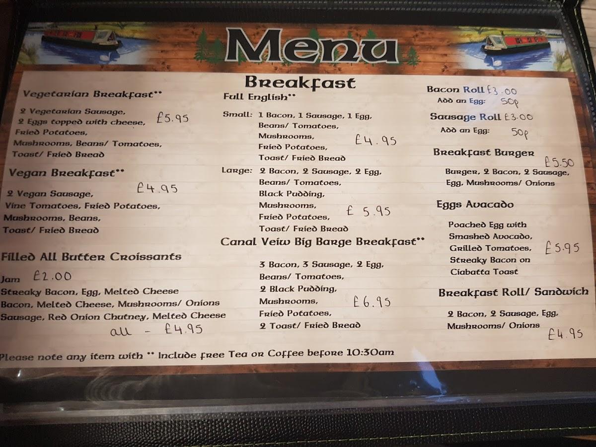 Menu at The Ranch Breakfast Bar and Grill, Resolven