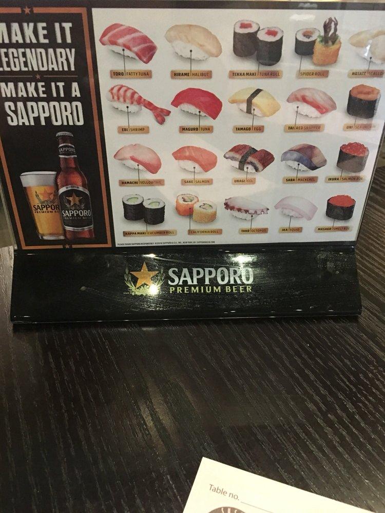 Menu at Sushi Naper restaurant, Naperville, Illinois Rte 59 #158