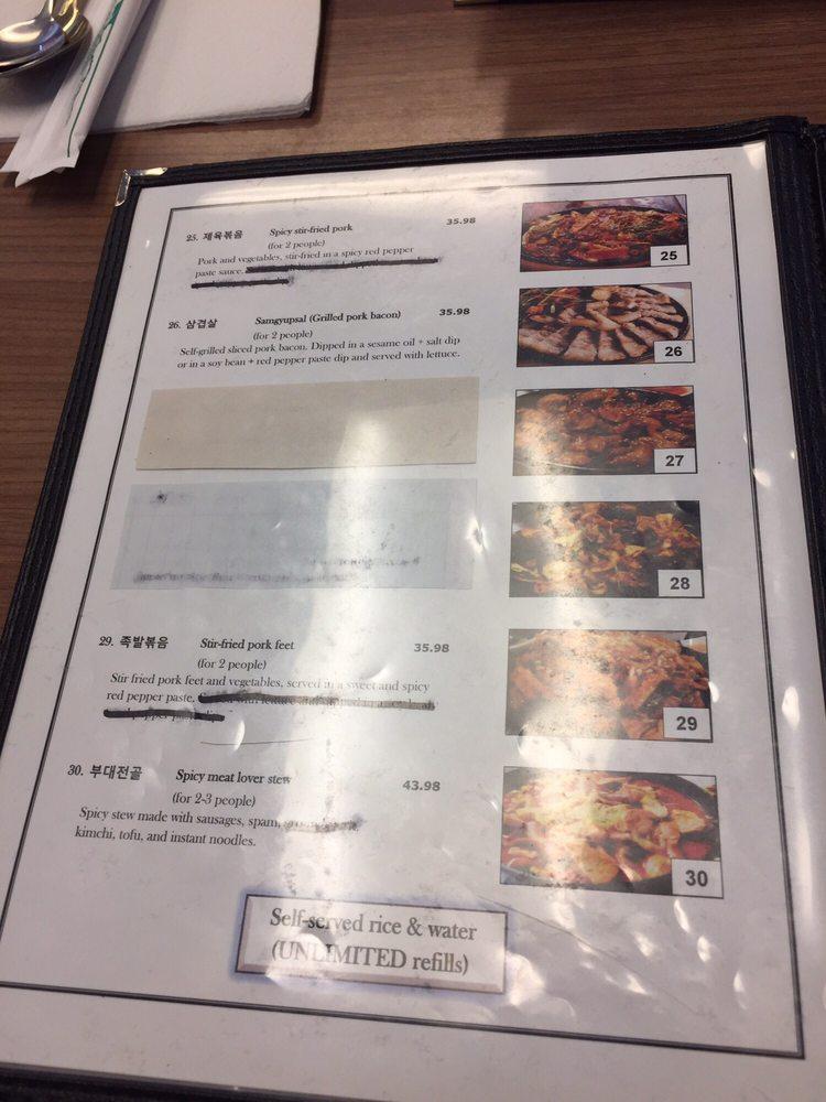 Menu at HAN COREA restaurant, Calgary, Farrell Rd SE