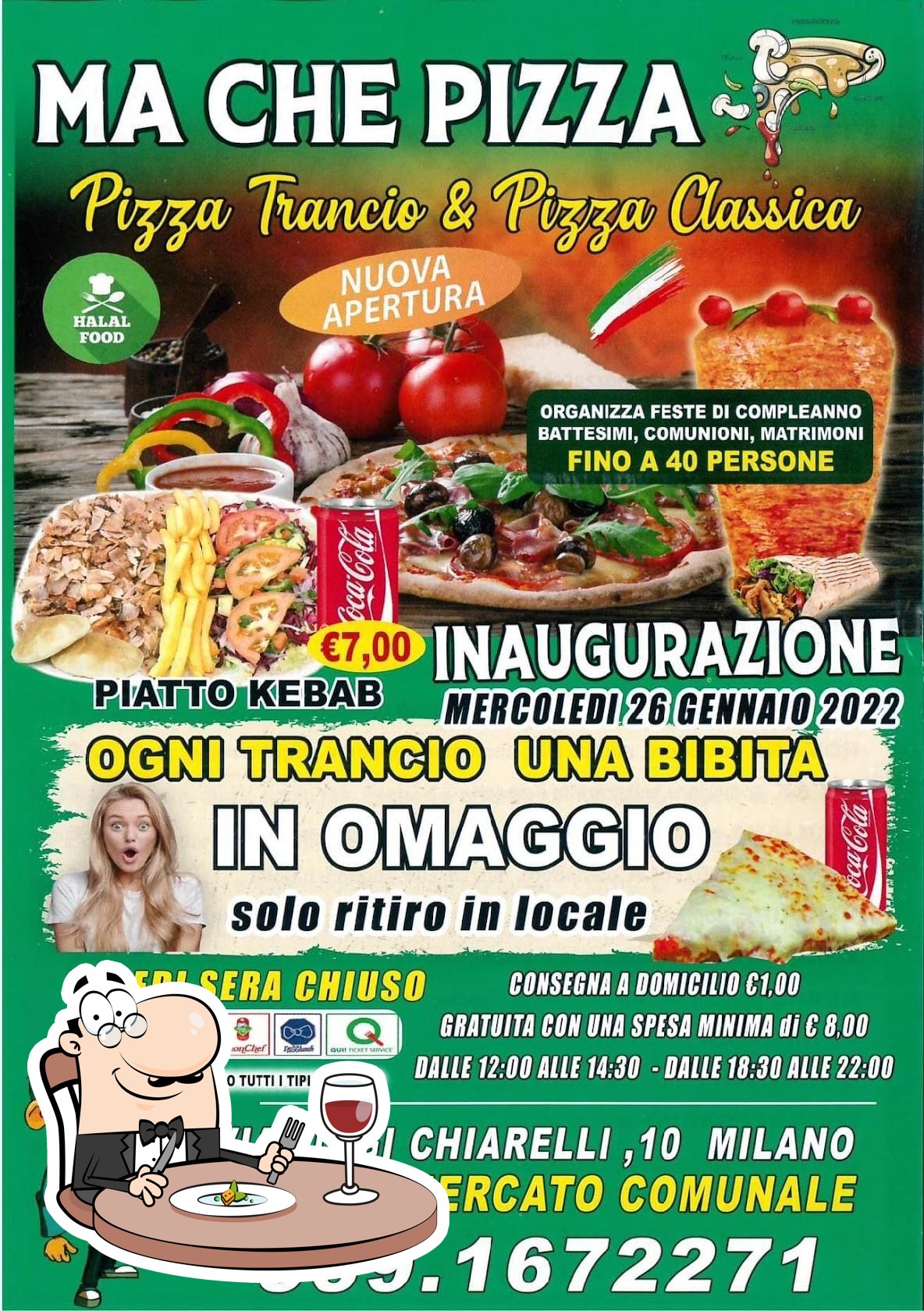ma che pizza , kebab restaurant, Milan - Restaurant reviews