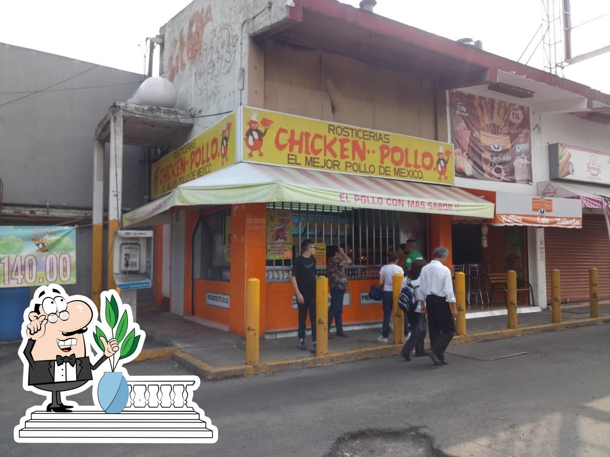 Chicken pollo restaurant, Mexico City, Av. José Loreto Fabela 55 loc 1 ...