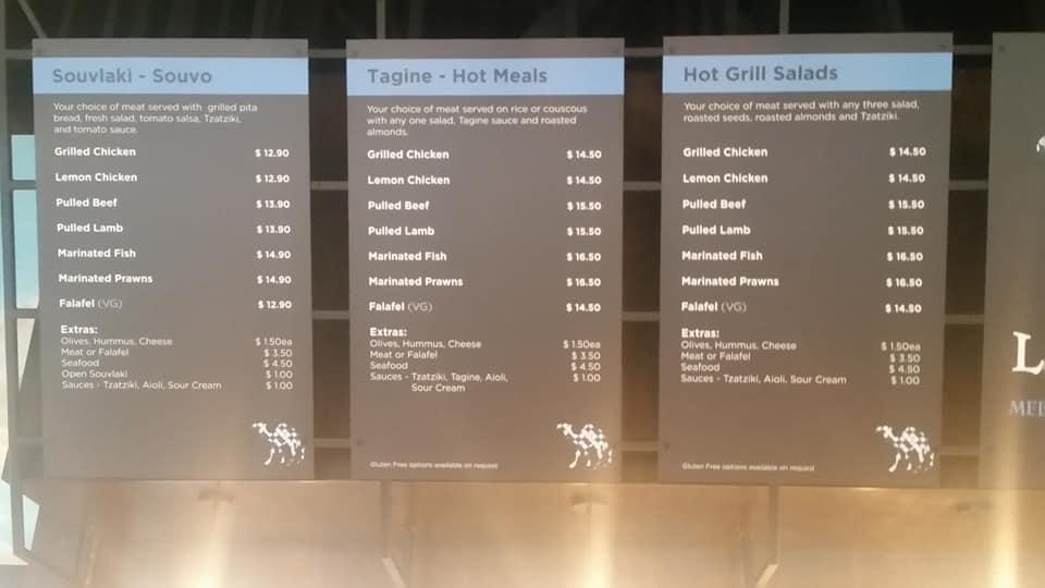 Menu at Lazeez Mediterranean Grill Rolleston restaurant, Rolleston ...