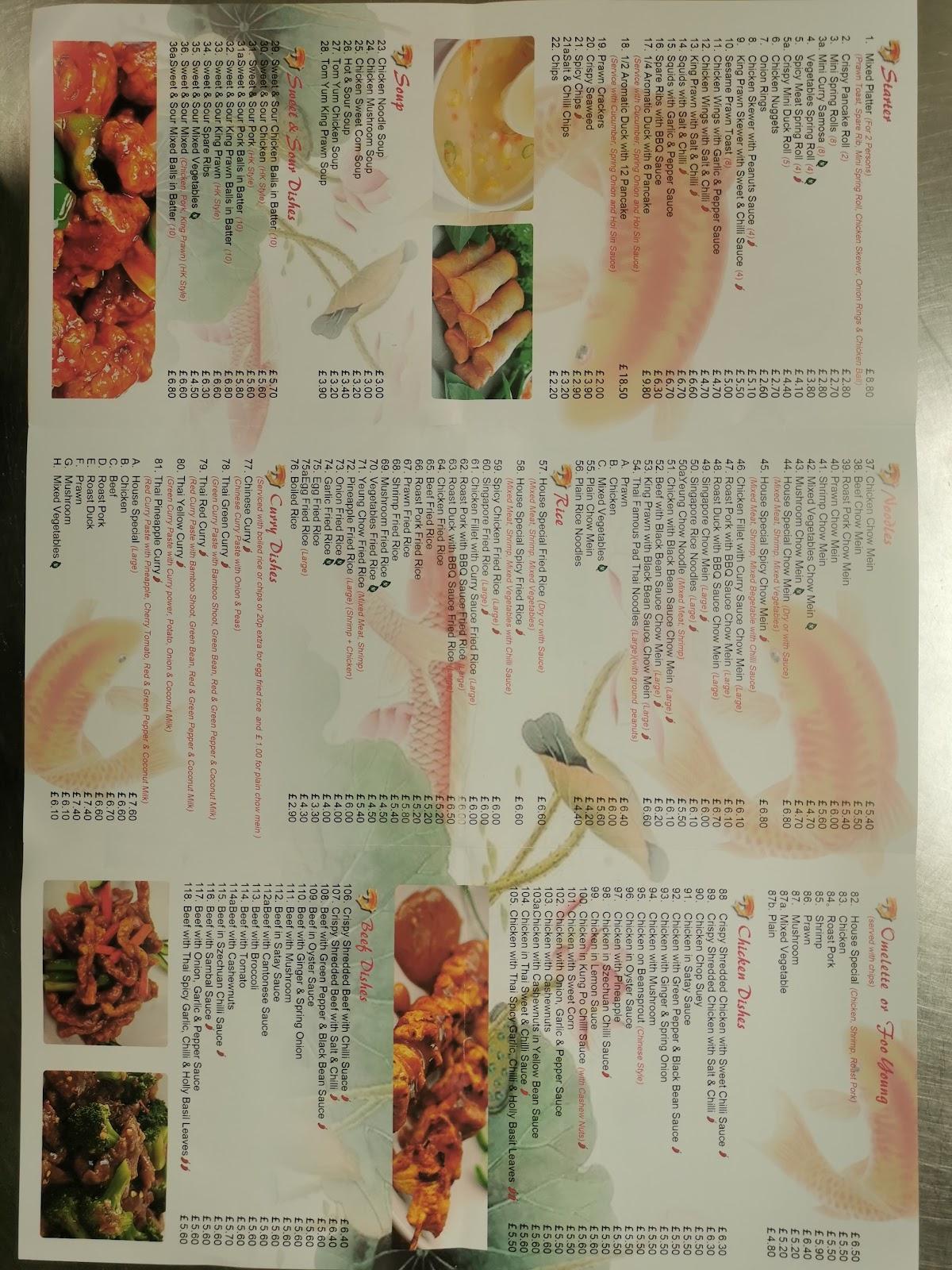 Menu at Wok This Way fast food, Southampton
