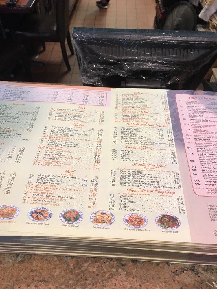 Menu at No. 1 Chinese Kitchen restaurant, Kent